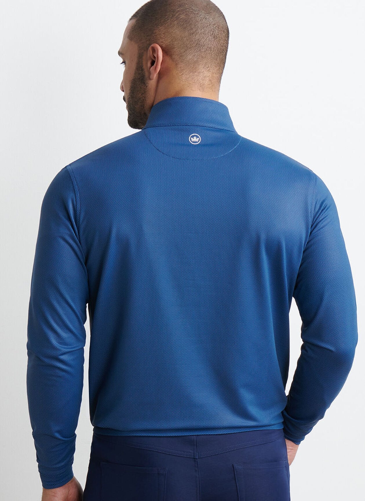 Perth Birdseye Performance Quarter-Zip – Peter Millar Canada